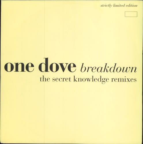 One Dove Breakdown - Un-Numbered UK 12" vinyl single (12 inch record ...
