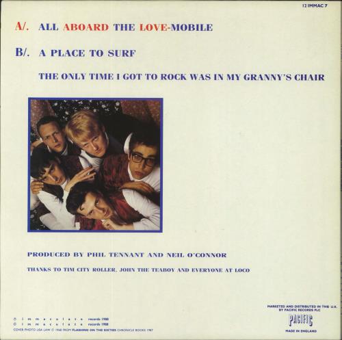 One Thousand Violins All Aboard The Love-Mobile UK 12" vinyl single (12 ...