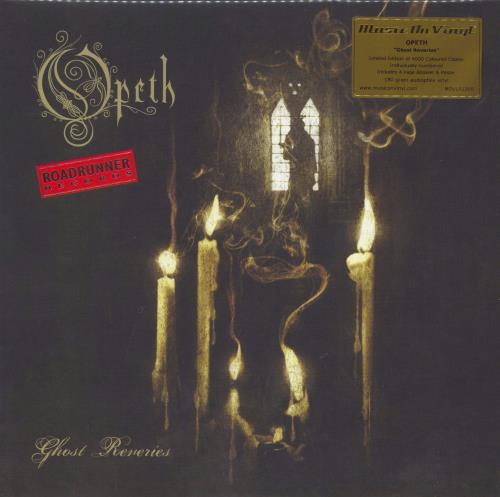 Opeth Ghost Reveries - Black Smoke + Poster - Hype Stickered PVC UK 2 ...