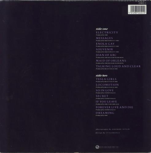 Orchestral Manoeuvres In The Dark The Best Of Omd Ex Uk Vinyl Lp
