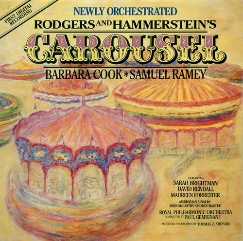 Original Cast Recording Carousel UK vinyl LP album (LP record) (495521)