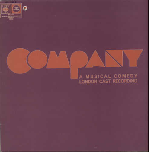 Original Cast Recording Company US vinyl LP album (LP record) (619901)