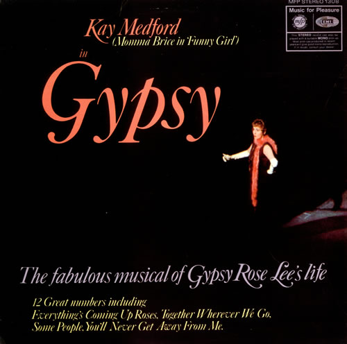 Original Cast Recording Gypsy UK vinyl LP album (LP record) (523663)