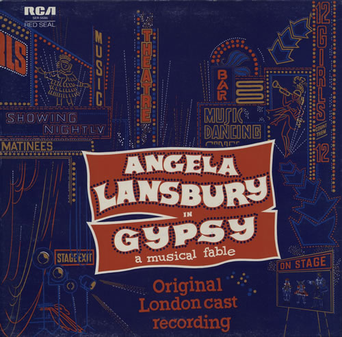 Original Cast Recording Gypsy UK vinyl LP album (LP record) (578043)