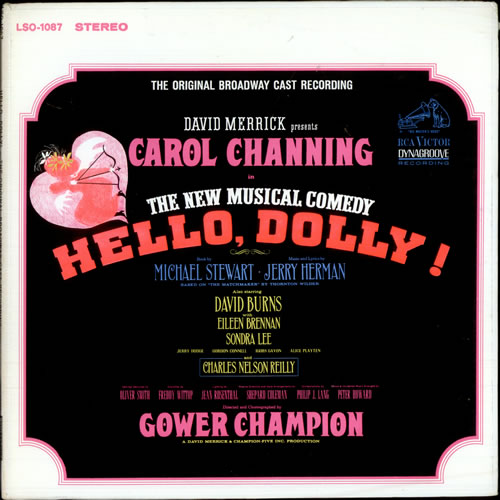 Original Cast Recording Hello, Dolly! US vinyl LP album (LP record ...