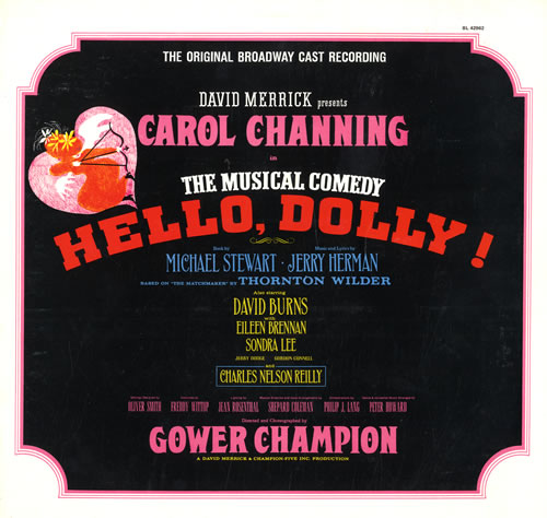 Original Cast Recording Hello, Dolly! UK vinyl LP album (LP record ...