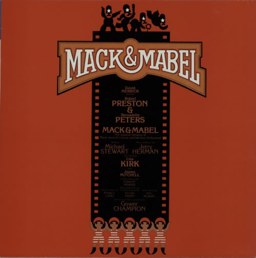 Original Cast Recording Mack & Mabel UK vinyl LP album (LP record) (563543)