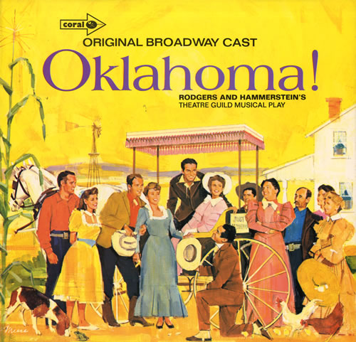 Original Cast Recording Oklahoma! UK vinyl LP album (LP record) (563418)