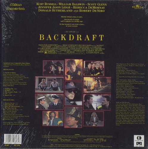 Original Soundtrack Backdraft French vinyl LP album (LP record) (807618)