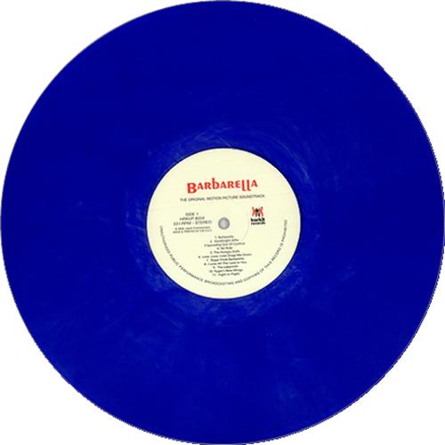 Original Soundtrack Barbarella - Blue vinyl European vinyl LP album (LP ...