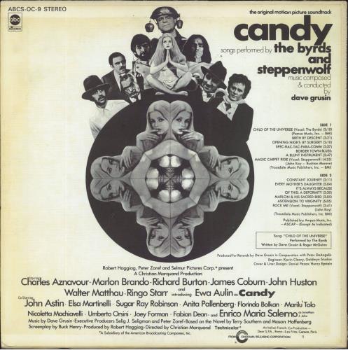 Original Soundtrack Candy US vinyl LP album (LP record) (818683)