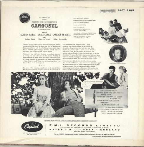Original Soundtrack Carousel UK vinyl LP album (LP record) (693343)