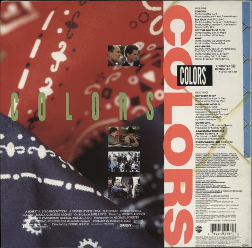 Original Soundtrack Colors German vinyl LP album (LP record) (692313)