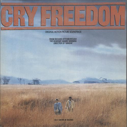 Original Soundtrack Cry Freedom UK vinyl LP album (LP record) (542772)