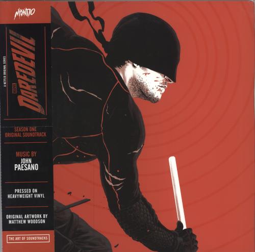 Original Soundtrack Daredevil Season One - Red Vinyl US vinyl LP album ...