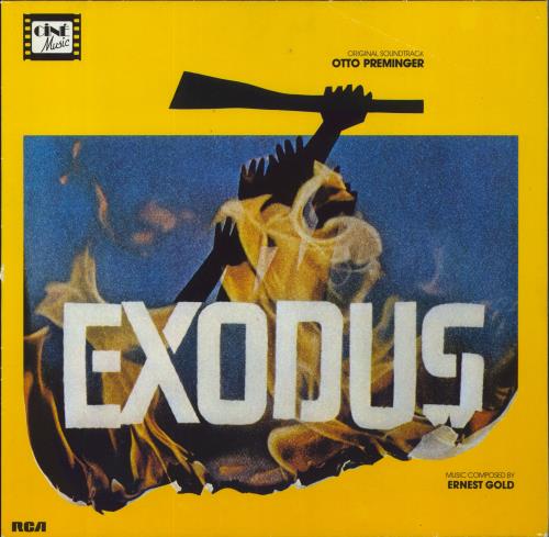 Original Soundtrack EXODUS German vinyl LP album (LP record) (808643)