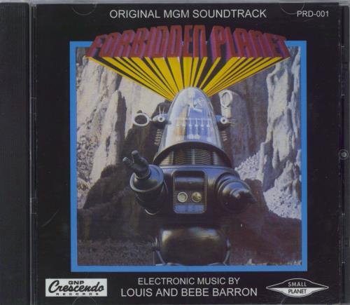 Original Soundtrack Forbidden Planet US CD album (CDLP) (784750)