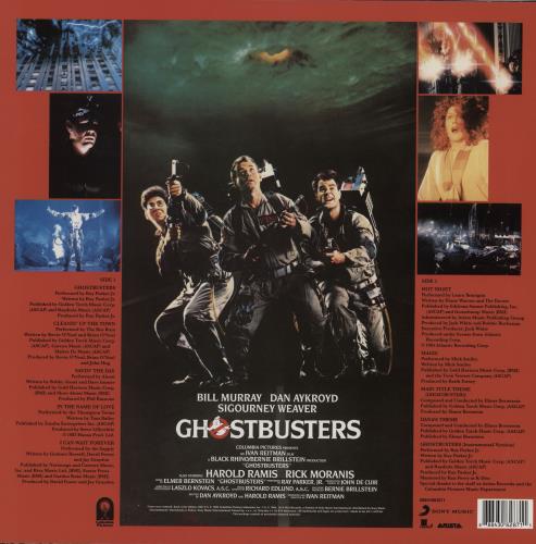 Original Soundtrack Ghostbusters UK vinyl LP album (LP record) (754585)
