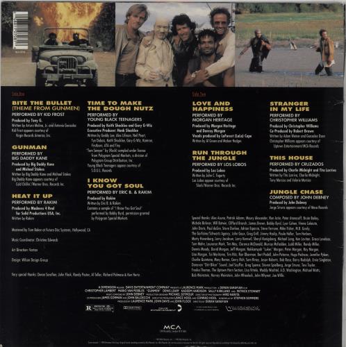 Original Soundtrack Gunmen UK vinyl LP album (LP record) (754693)