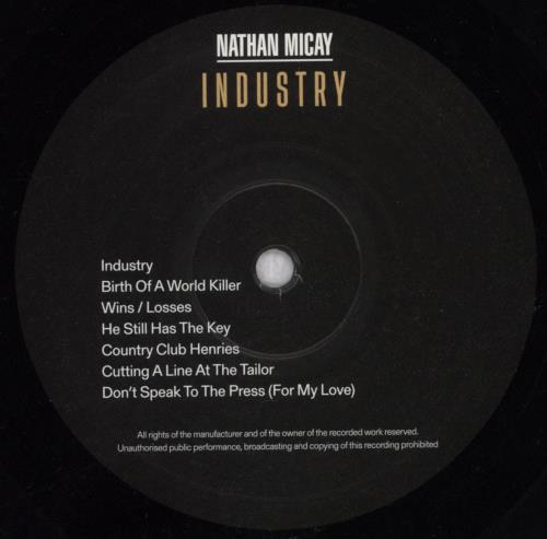 Original Soundtrack Industry UK vinyl LP album (LP record) (848015)