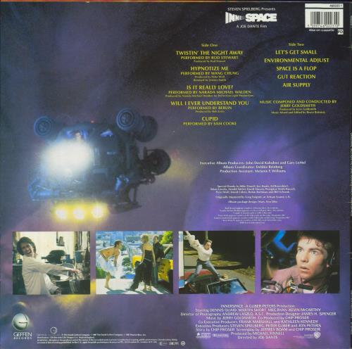 Original Soundtrack Innerspace UK vinyl LP album (LP record) (811917)