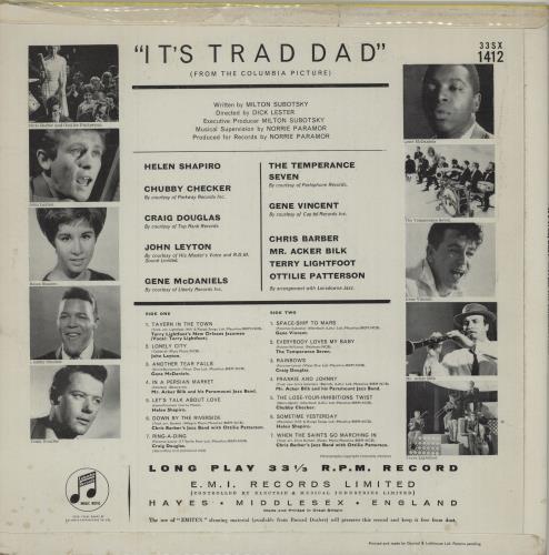 Original Soundtrack It's Trad, Dad! UK vinyl LP album (LP record) (682615)