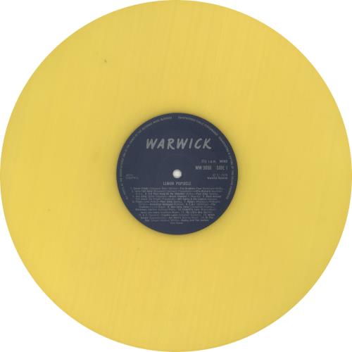 Original Soundtrack Lemon Popsicle - Yellow UK vinyl LP album (LP ...