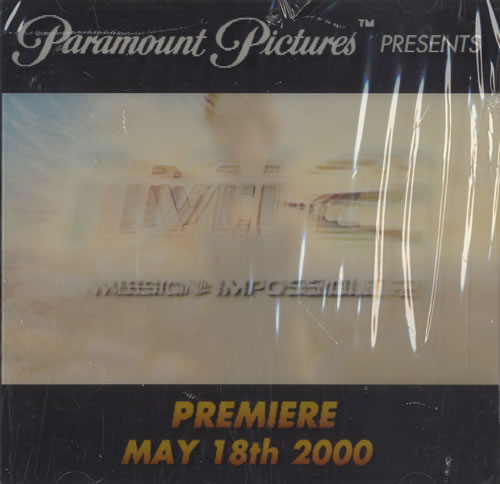 Original Soundtrack Mission Impossible 2 US Promo CD album (CDLP) (213506)
