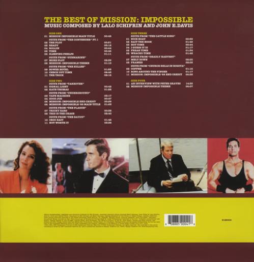 Original Soundtrack Mission Impossible UK 2-LP vinyl record set (Double ...