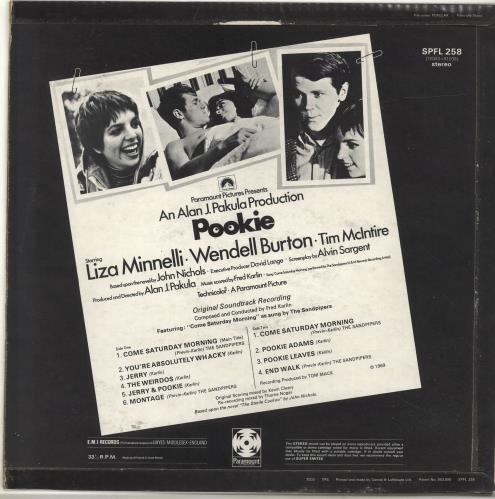 Original Soundtrack Pookie UK vinyl LP album (LP record) (693015)