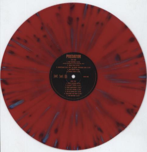 Original Soundtrack Predator - Red and Blue Splatter Vinyl US 2-LP ...