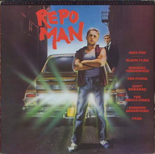 Original Soundtrack Repo Man UK vinyl LP album (LP record) (808009)