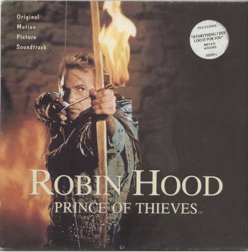 Original Soundtrack Robin Hood: Prince Of Thieves - Stickered UK vinyl ...