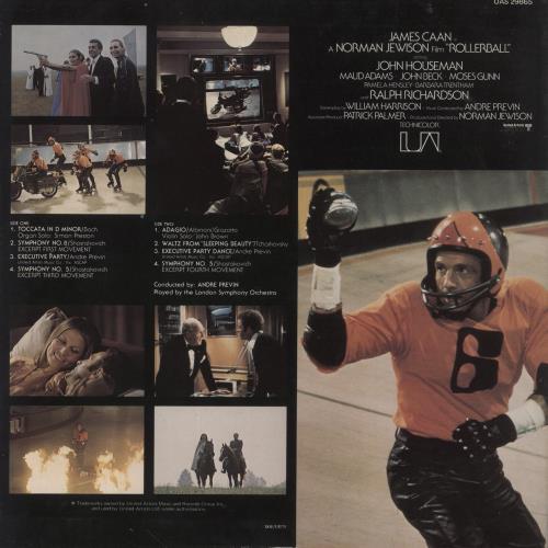 Original Soundtrack Rollerball UK vinyl LP album (LP record) (223471)