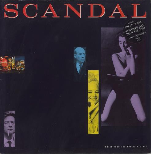 Original Soundtrack Scandal UK vinyl LP album (LP record) (391932)