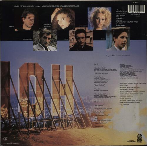 Original Soundtrack Slam Dance UK vinyl LP album (LP record) (285416)