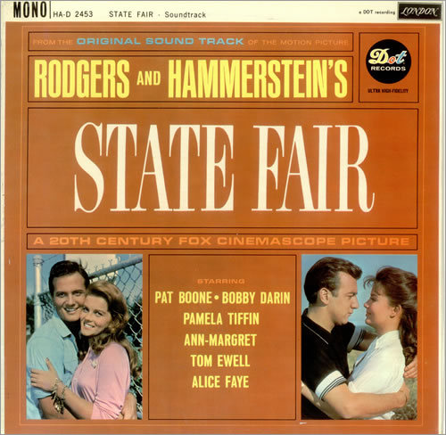 Original Soundtrack State Fair UK vinyl LP album (LP record) (457159)