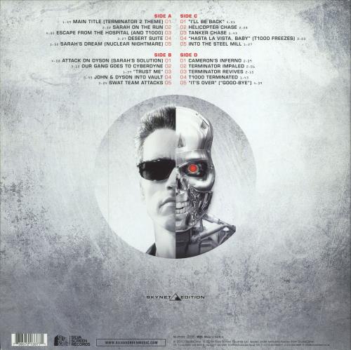 Original Soundtrack Terminator 2: Judgement Day - Clear and Silver ...