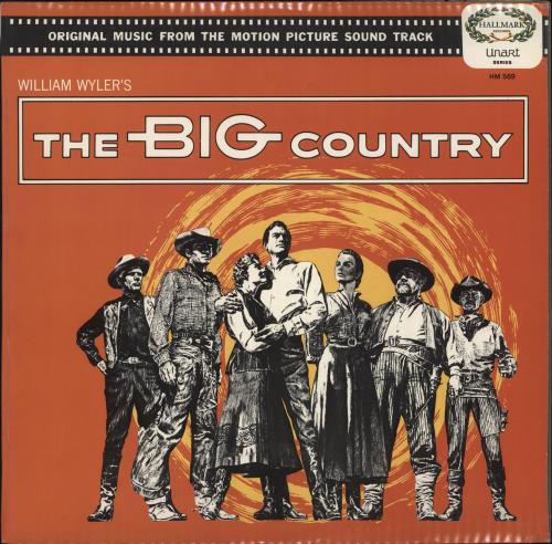 Original Soundtrack The Big Country UK vinyl LP album (LP record) (563666)