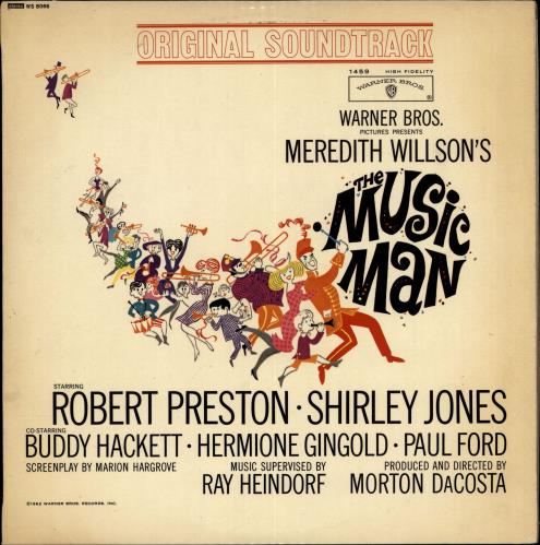 Original Soundtrack The Music Man UK vinyl LP album (LP record) (563297)
