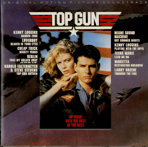 Original Soundtrack Top Gun UK CD album (CDLP) (473580)