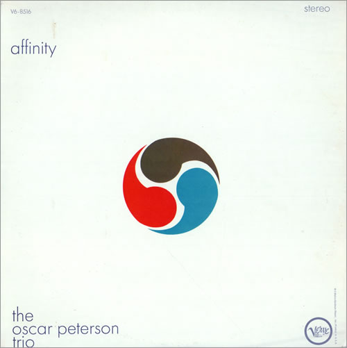 Oscar Peterson Affinity US vinyl LP album (LP record) (459871)