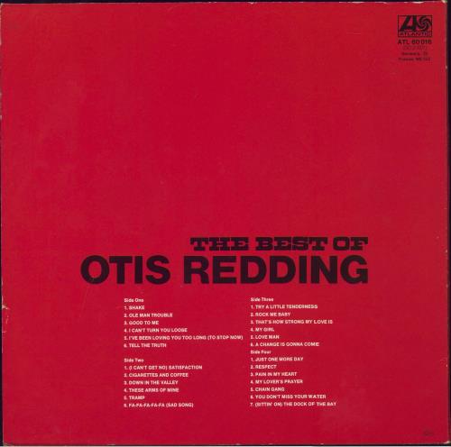 Otis Redding The Best Of Otis Redding German 2-LP vinyl record set (Double LP Album) (297927)