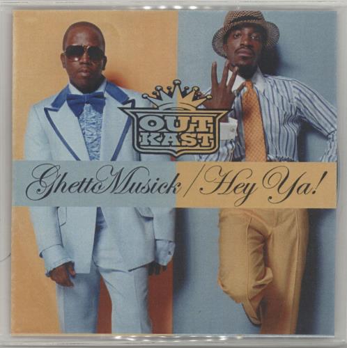 Outkast Ghetto Musick / Hey Ya! UK Promo CD-R acetate (664165)