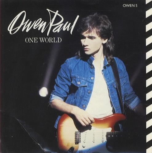 Owen Paul One World UK 7" vinyl single (7 inch record / 45) (304726)