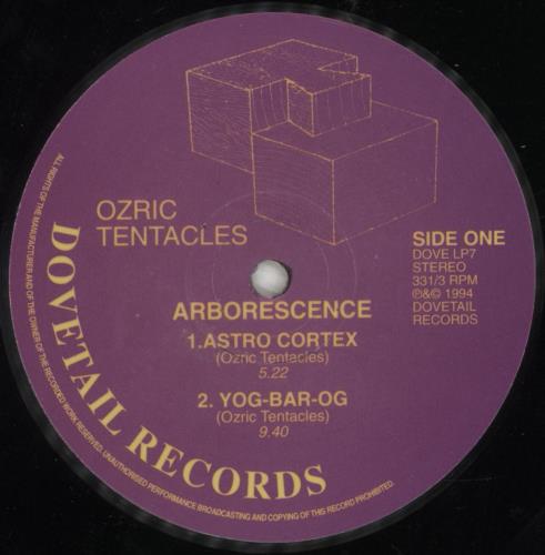 Ozric Tentacles Arborescence UK 2-LP vinyl record set (Double LP Album ...