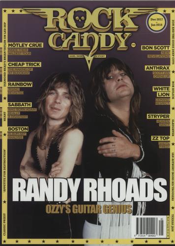 Ozzy Osbourne Rock Candy UK magazine (686883) DEC 2017/JAN 2018