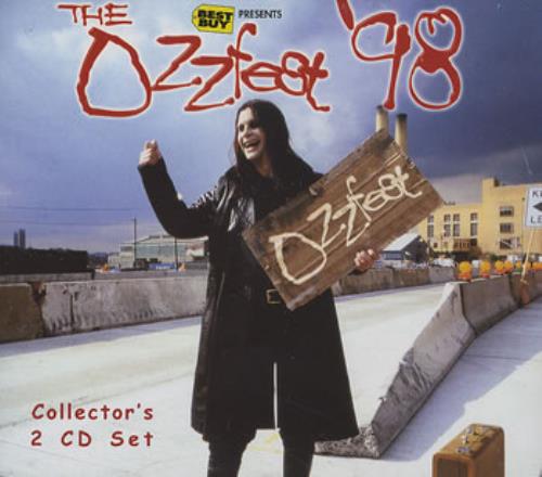 Ozzy Osbourne The Ozzfest '98 US Promo 2 CD album set (Double CD) (226503)
