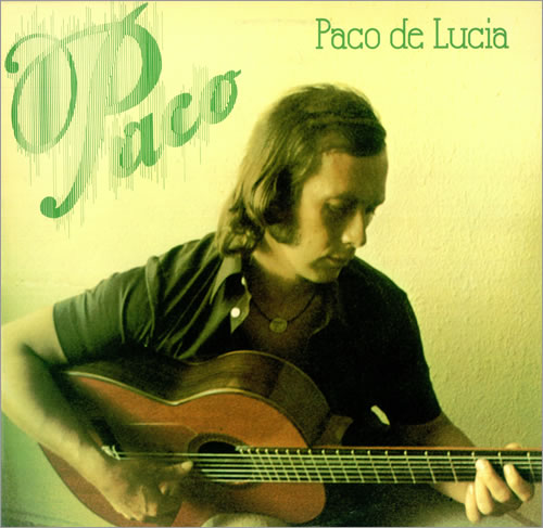 Paco De Lucia Paco - White Label UK vinyl LP album (LP record) (451878)