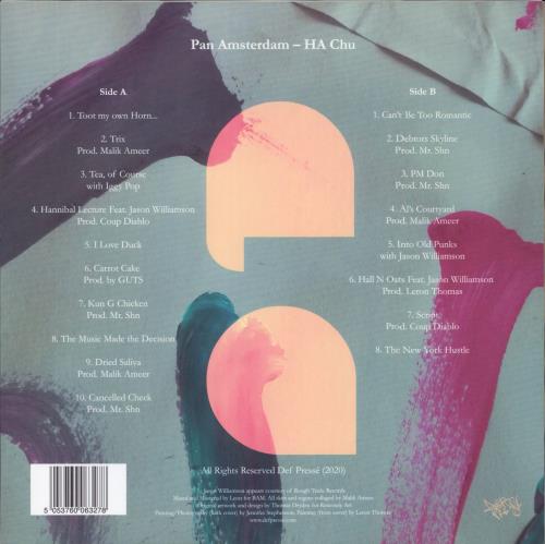 Pan Amsterdam HA Chu UK vinyl LP album (LP record) (802218)